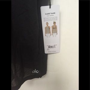 ALO Yoga | Tops | Alo Yoga Cage Tank Cool Comfort Black | Poshmark